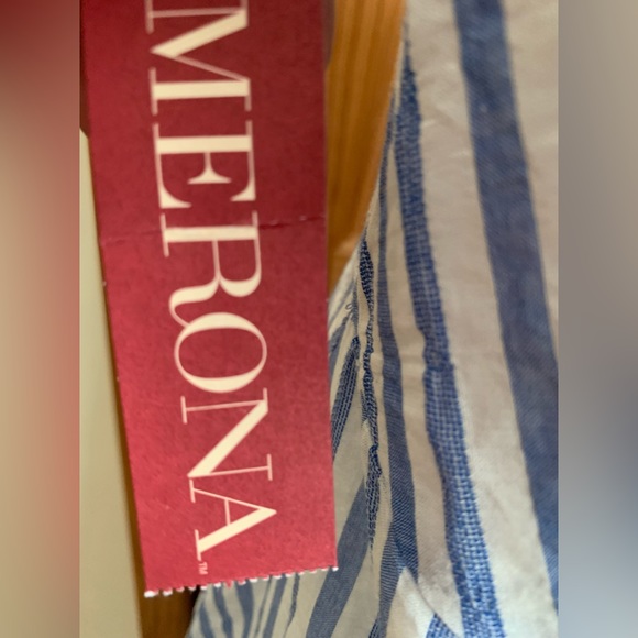 Merona | Dresses | Halter Merona Sleeveless Bluewhite Stripe Maxi Dress ...